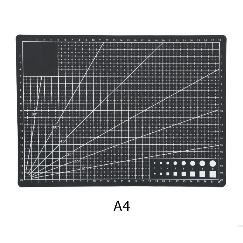 MIUSIE A4 A5 Pink/Black/Green PVC Cutting Mat DIY ... – Vicedeal