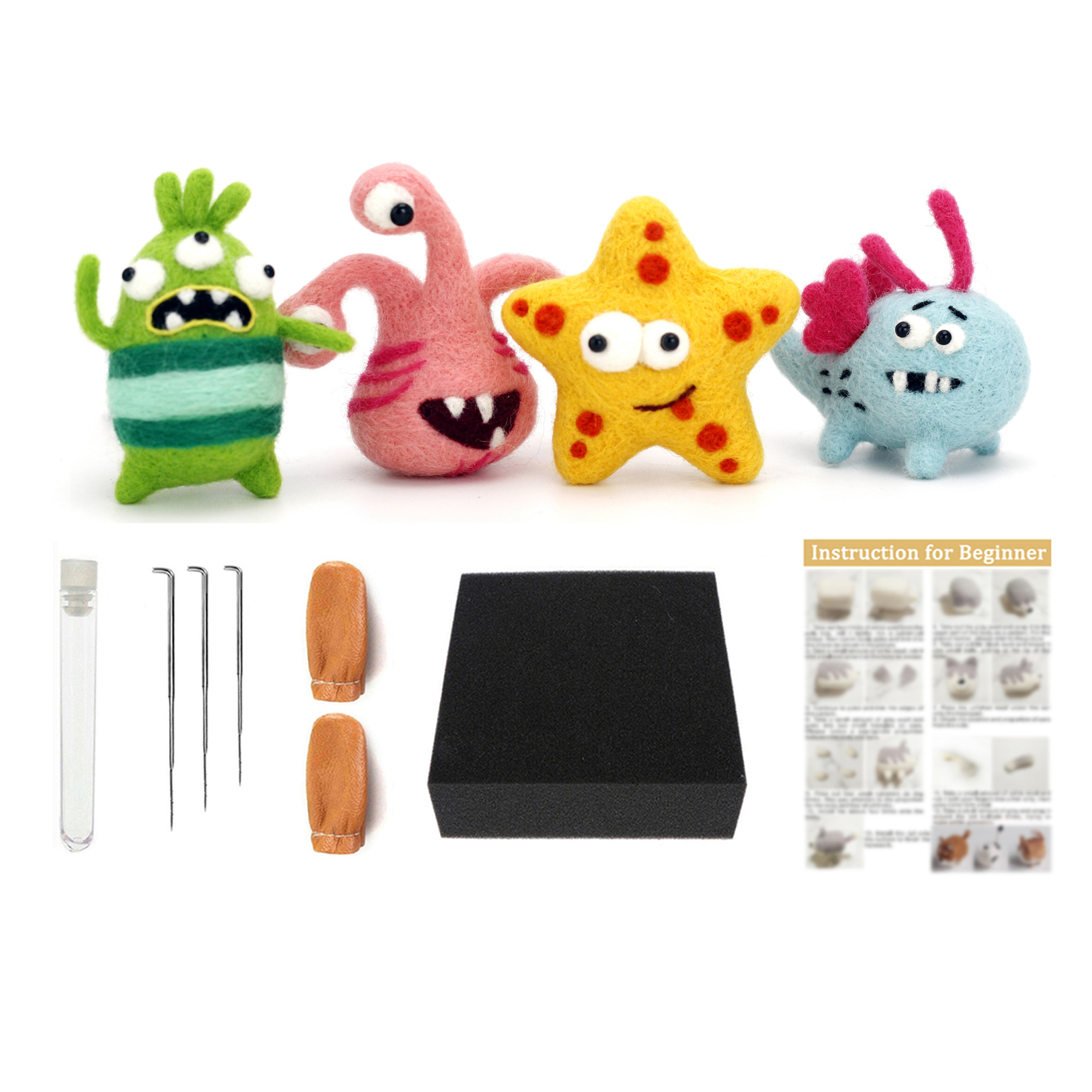 Dansen Serie Naaldvilten Kit Voor Beginner, Vilten... – Vicedeal