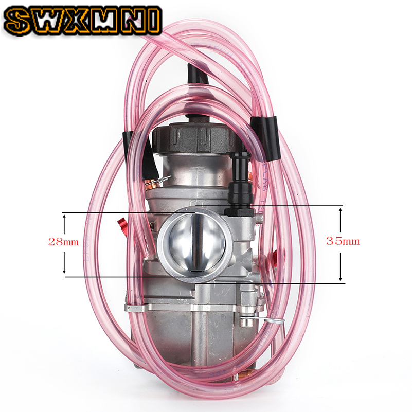 De Universele 28mm PWK Carburateur Motorfiets Carburateur Voor Maikuni Suzuki ATV Yamaha Honda ...