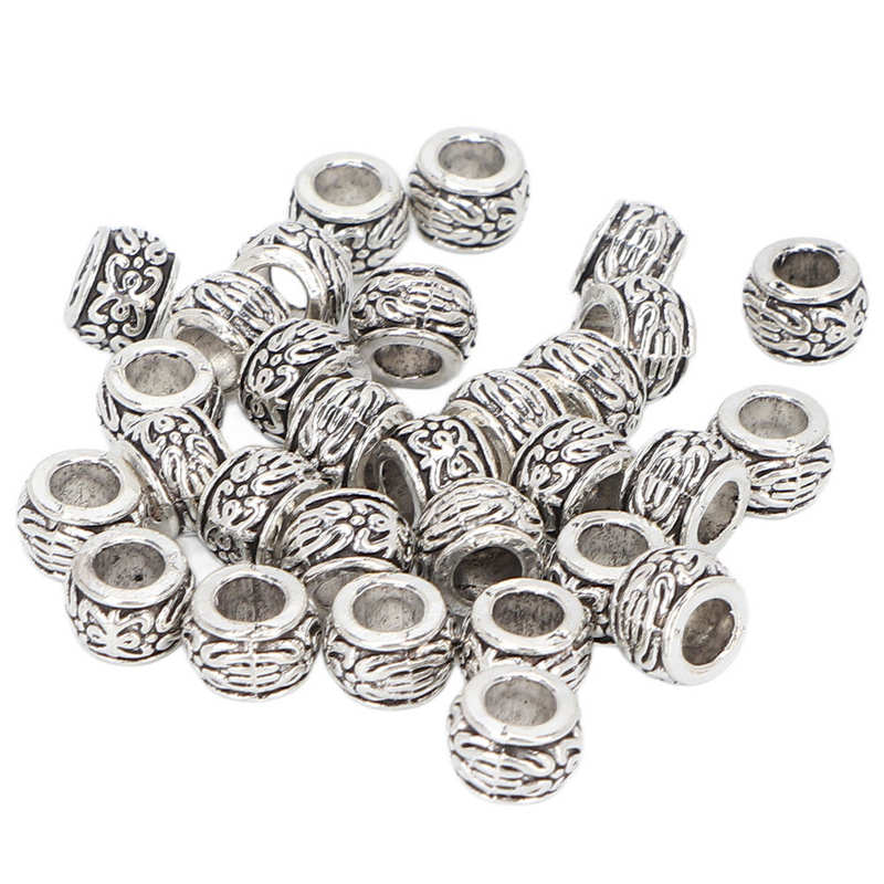Hair Tube Beads Exquisite Beard Hair Beads for Men... – Grandado