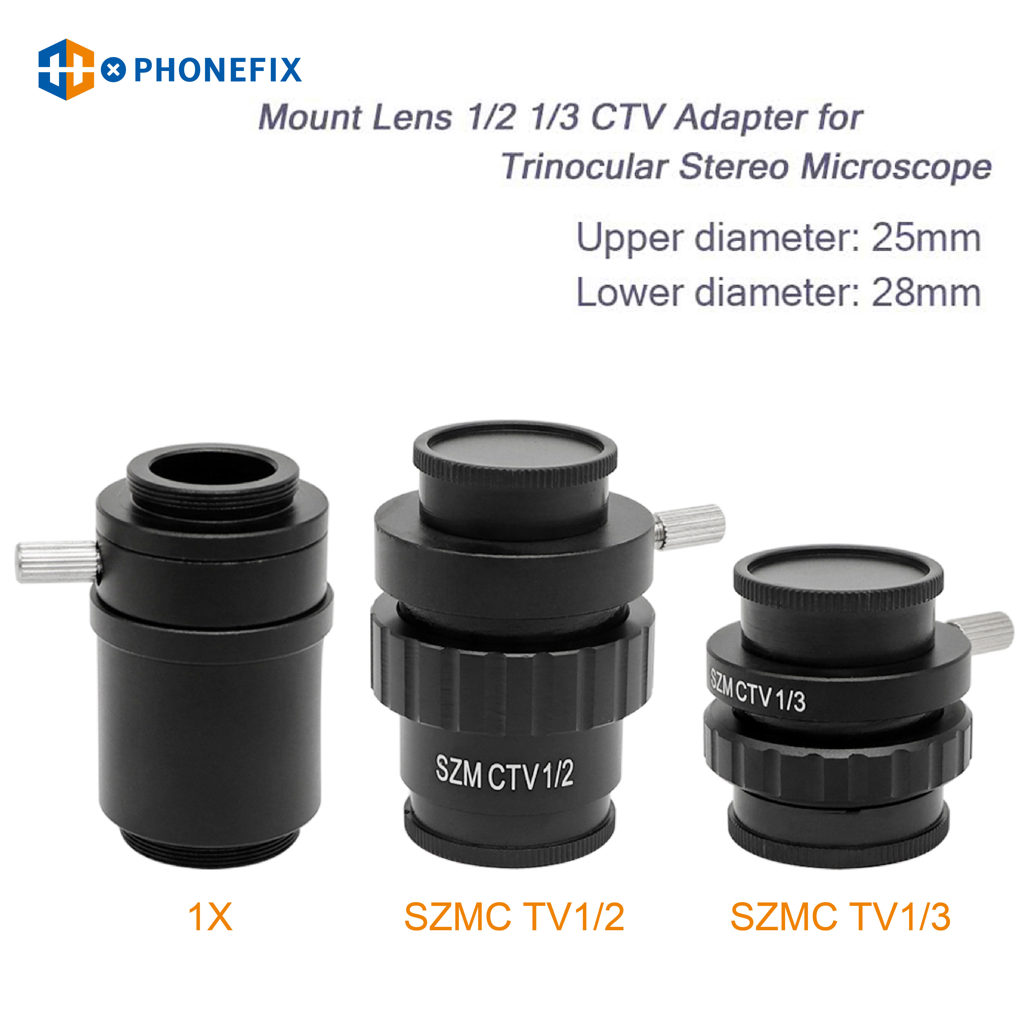PHONEFIX 0.5X 0.35X 1X C-mount Lens SZMC TV1/2 TV1... – Vicedeal