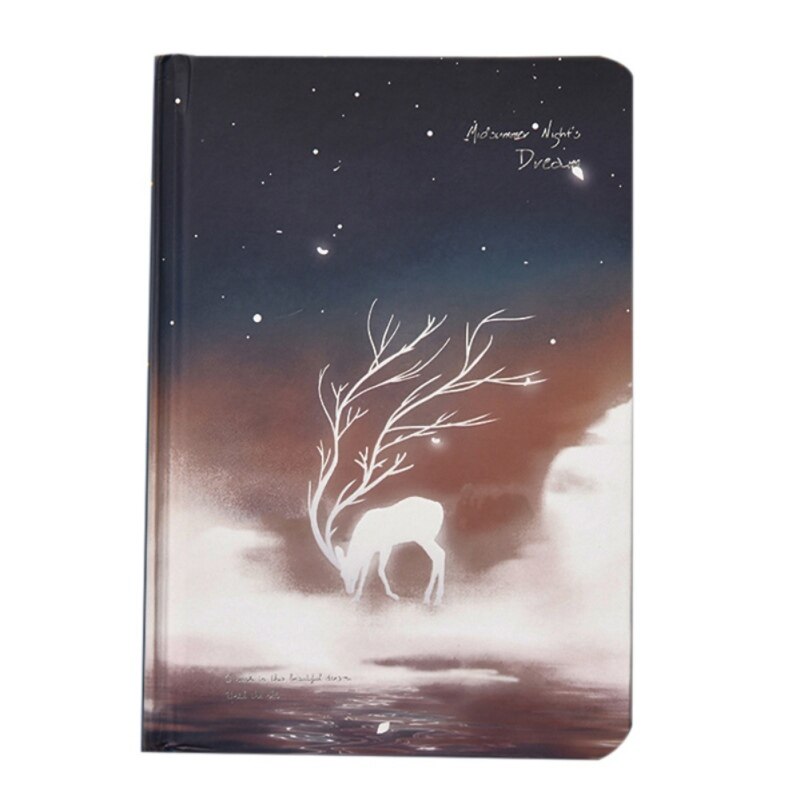 Christmas Theme Luminous A5 Journal Daily Notebook... – Grandado