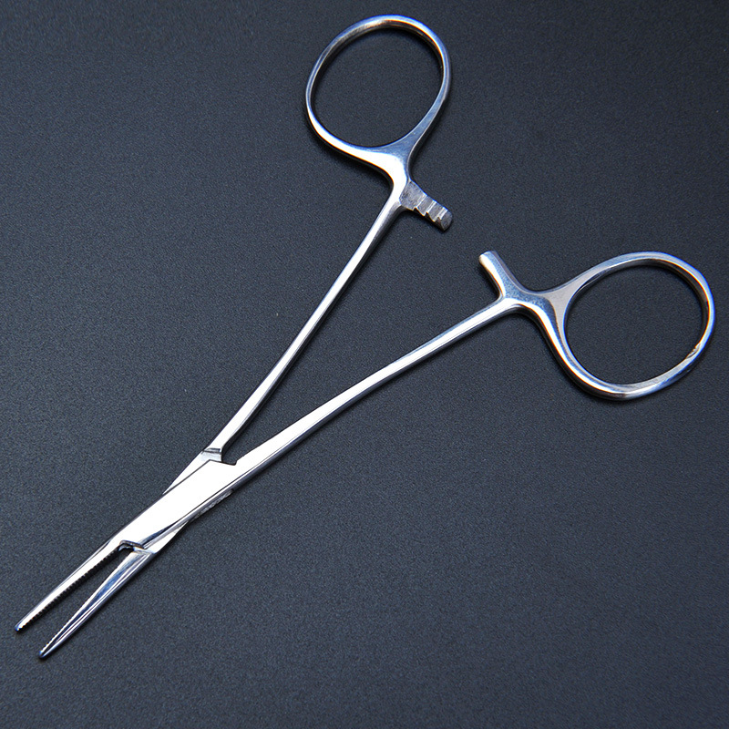 Stainless steel hemostatic forceps straight elbow ... – Grandado