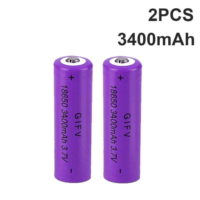 100% Original 18650 Battery 3.7V Rechargeable Lith... – Vicedeal