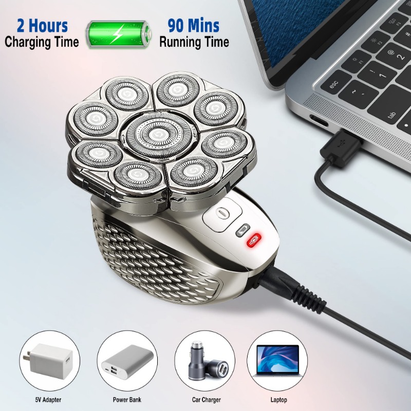 4D Head Shavers for Bald Men, Upgraded 9 Floating ... – Grandado