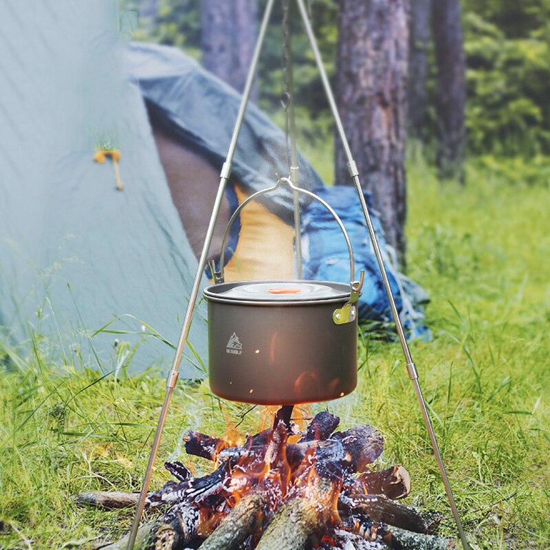 Hiking Outdoor Camping Cookware Aluminum Set Porta... – Grandado