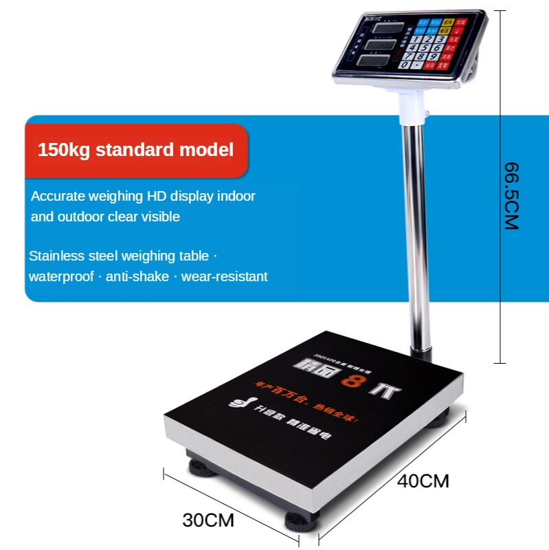 Commercial Stainless Steel Electronic Scale Digita... – Grandado