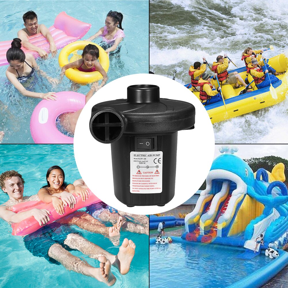 Inflatable Pump Electric Air Mattress Camping Pump... – Grandado