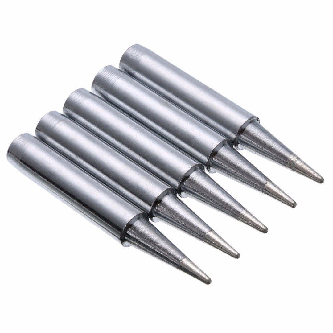 5pcs/set Lead Free Solder Iron Tips Replacement 90... – Vicedeal