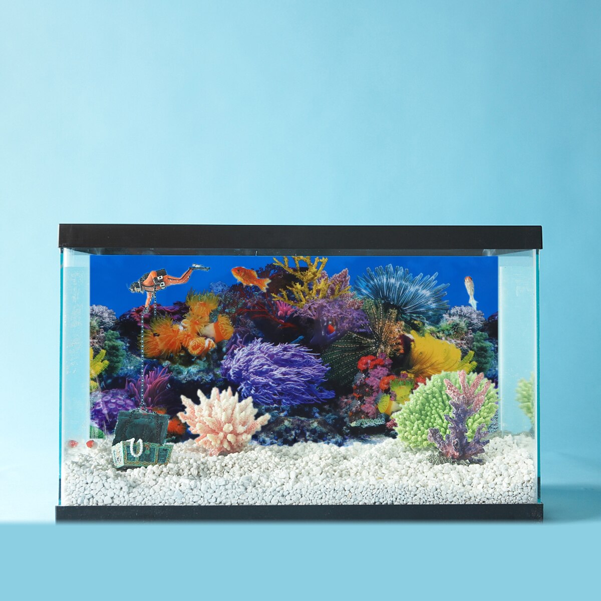 Fish Tank Background Mural Picture Aquarium Backgr... – Grandado