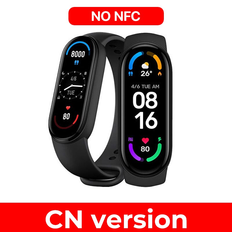 Global Version Xiaomi Mi Band 6 Smart Bracelet Blo... – Grandado
