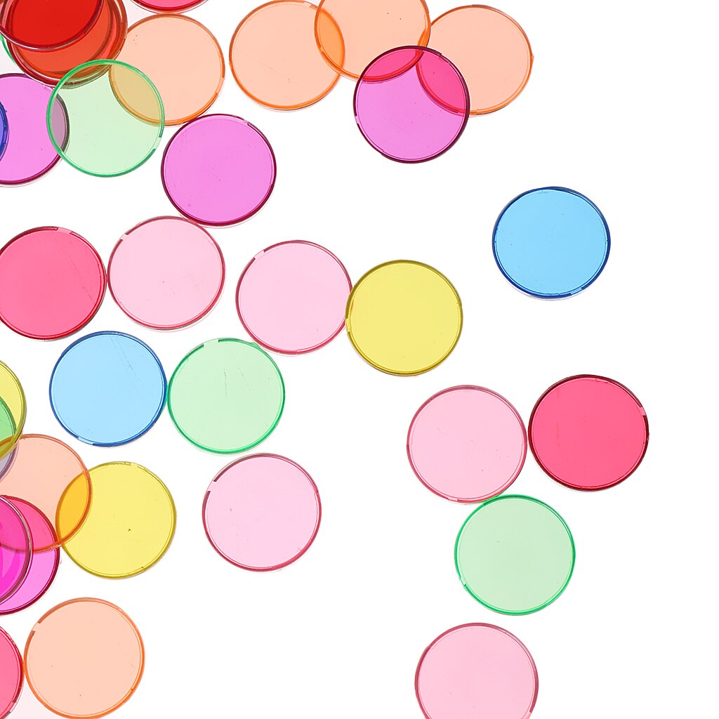 800pcs Colorful Plastic Round Chips Gaming Discs f... – Grandado