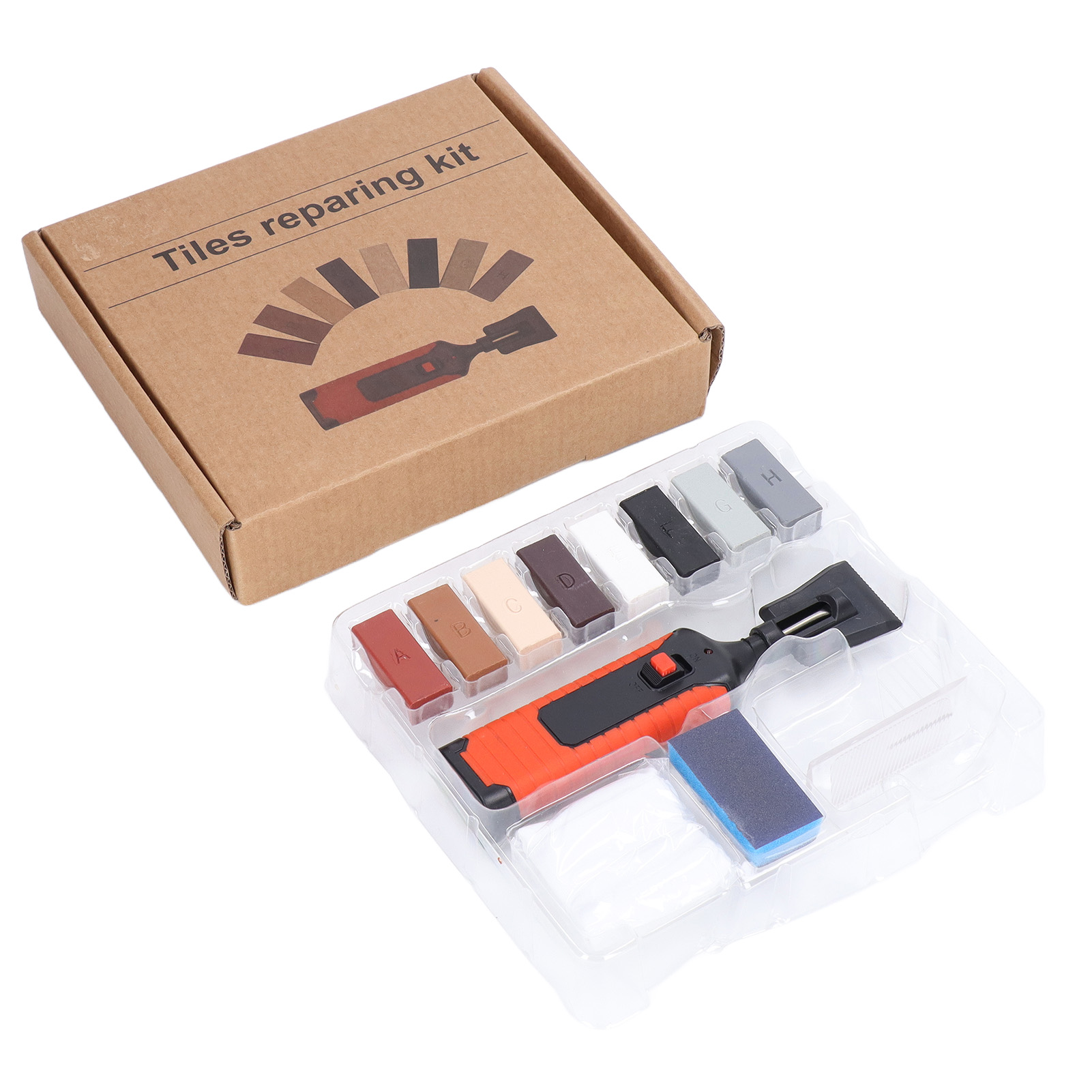 Tile Repair Electric Heating Pen Wax Block Set Cra... – Grandado