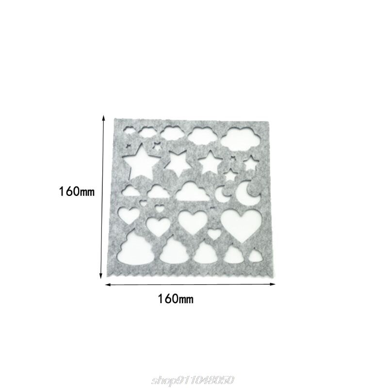 7pcs Wool Felt Mold Needle Felting DIY Craft Stenc... – Grandado