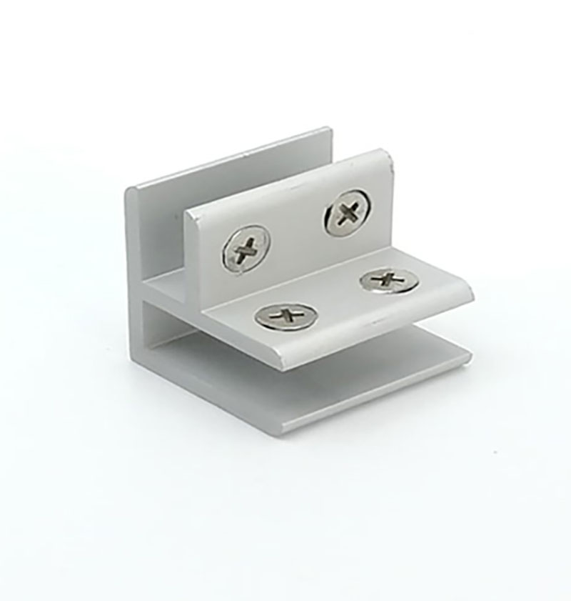 Aluminum Glass Clamps 90 Degrees Shelves Support B... – Grandado