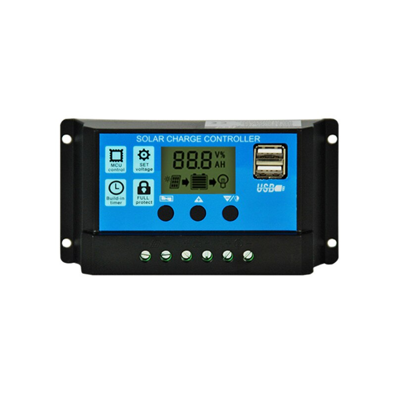 Solar Charger Controller 30A 20A 10A 12V 24V Batte... – Grandado