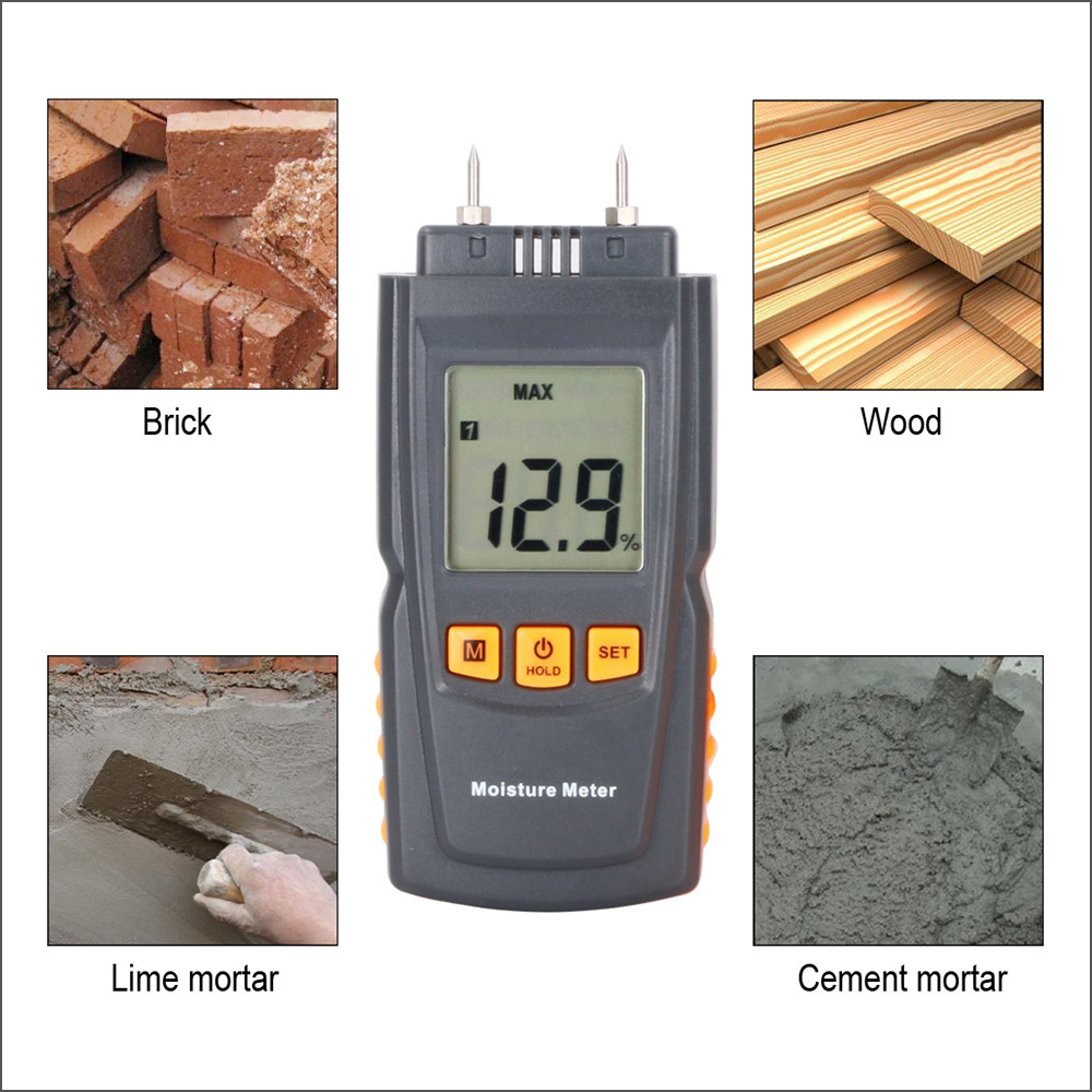 Rz Hout Vochtmeter Digitale Vochtigheid Menter Tes... – Vicedeal