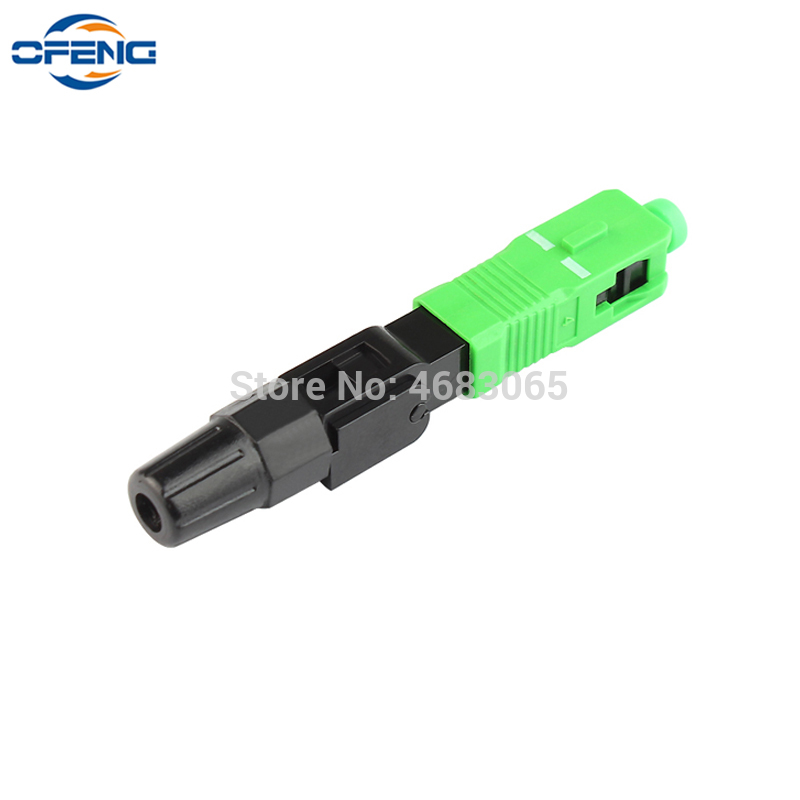 100PCS FTTH SC APC SM fiber optic quick connector ... – Grandado