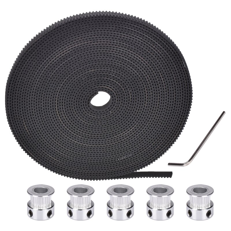 5pcs 20 teeth bore 5mm 8mm GT2 Timing Pulley Synch... – Grandado