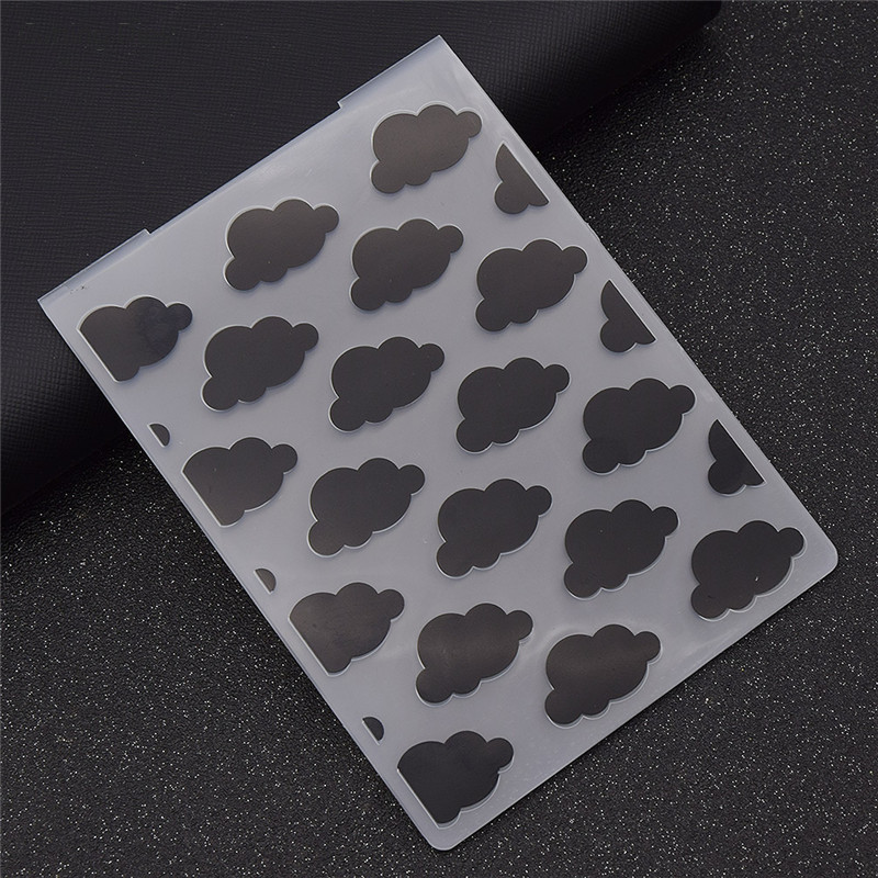 Cute Cloud Embossing Folder Plastic For Card Makin... – Vicedeal