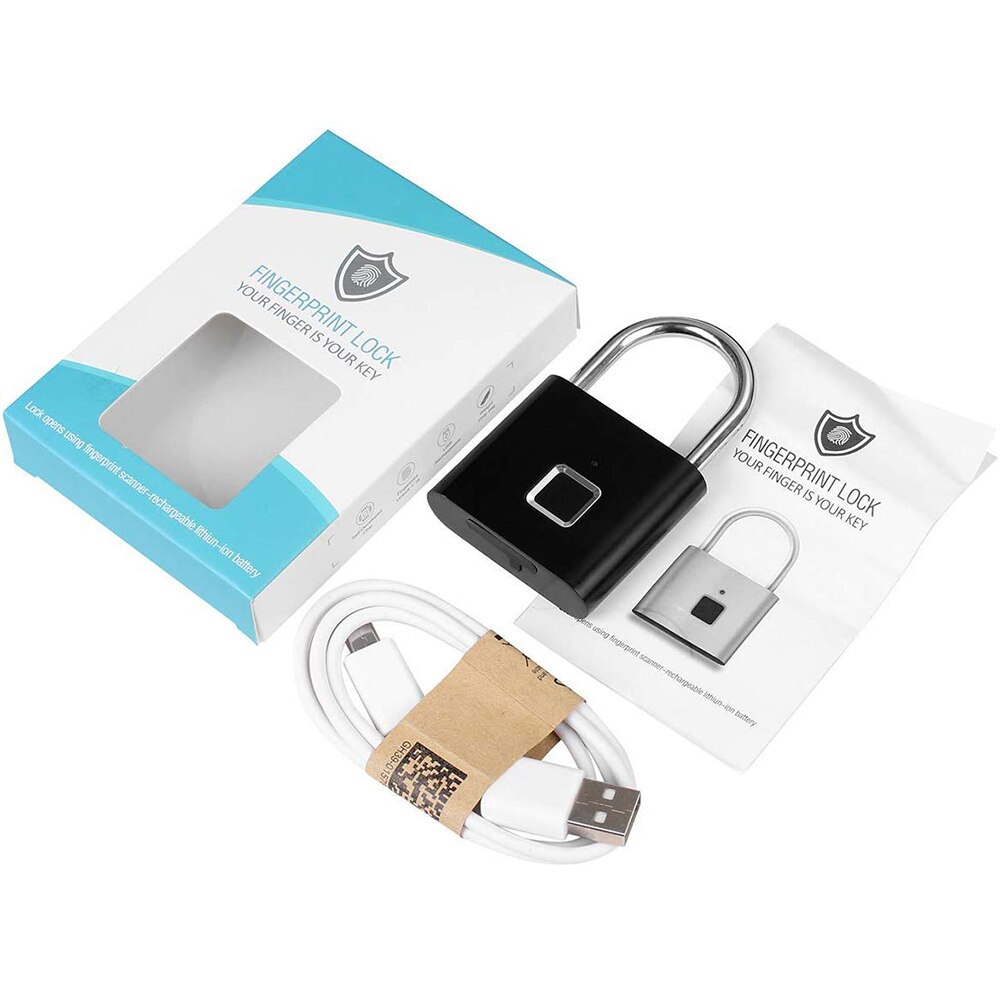 IP65 Waterproof Smart Electronic Fingerprint Padlo... – Vicedeal