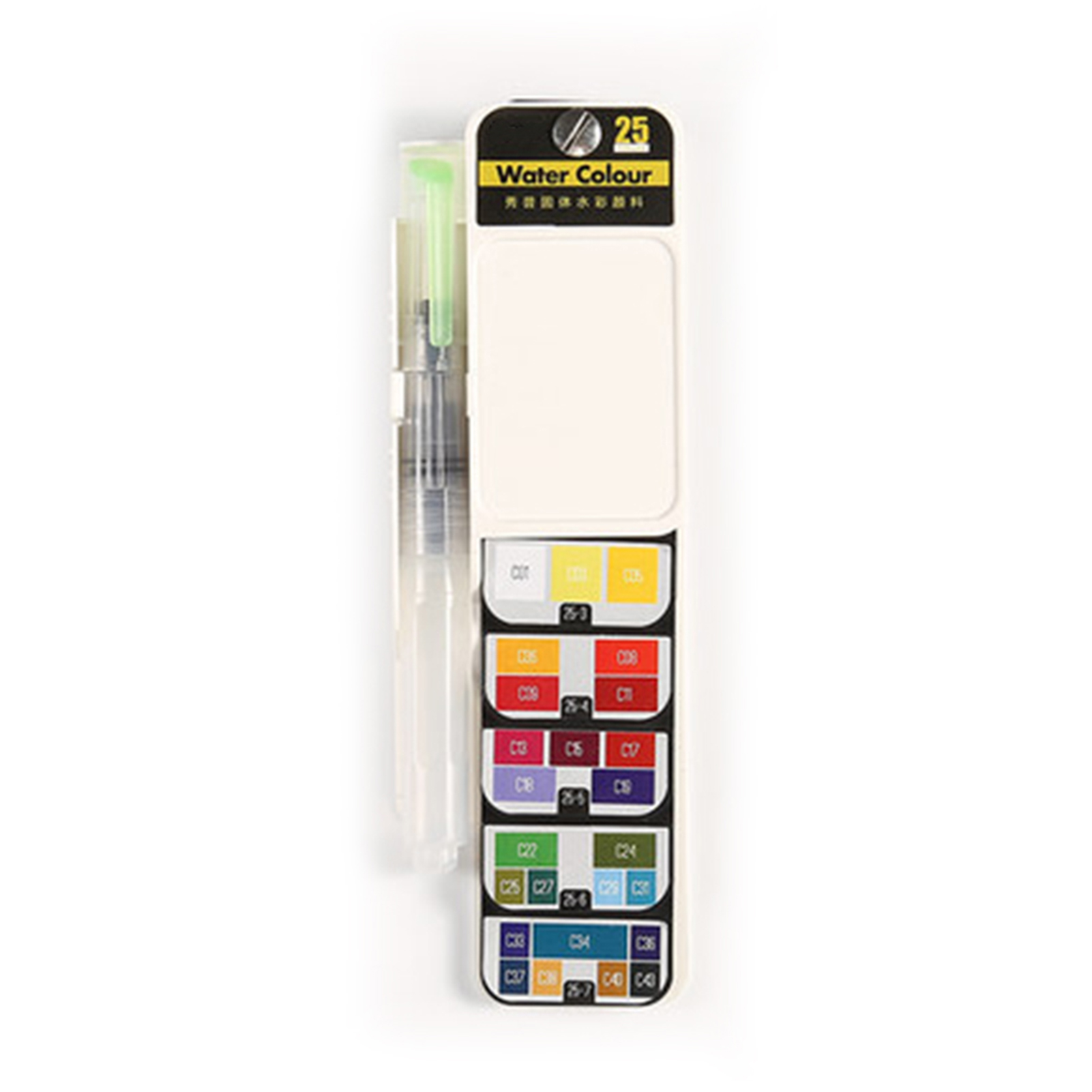 Opvouwbare Waaiervormige Aquarel Verf Draagbare Ef... – Vicedeal