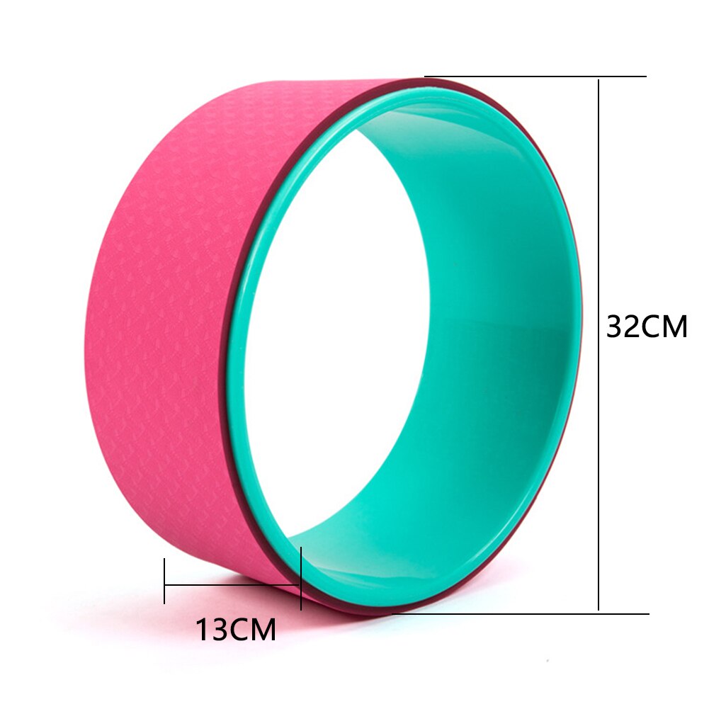 Yoga Wheel TPE Non-Slip Yoga Spine Roller Wheel Ci... – Vicedeal