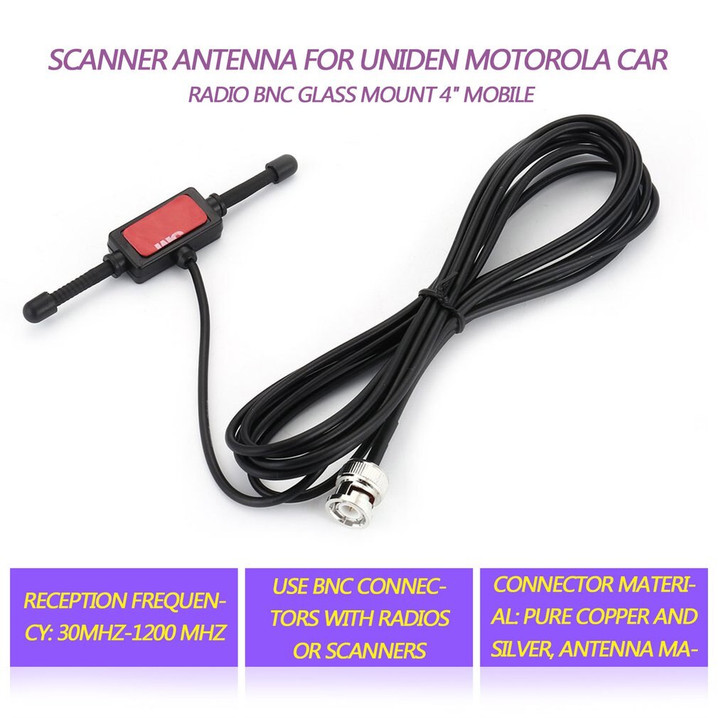 Scanner Antenna for Uniden Motorola Car Radio BNC ... – Grandado