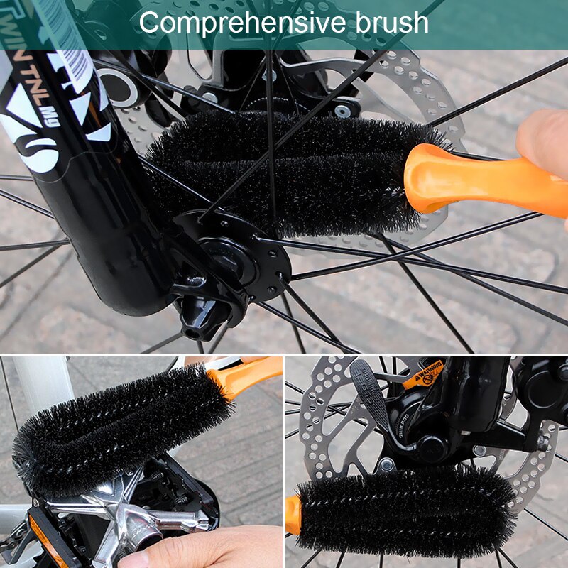 7 pcs/set Bike Cleaning Tool Kit Bicycle Chain Cle... – Grandado