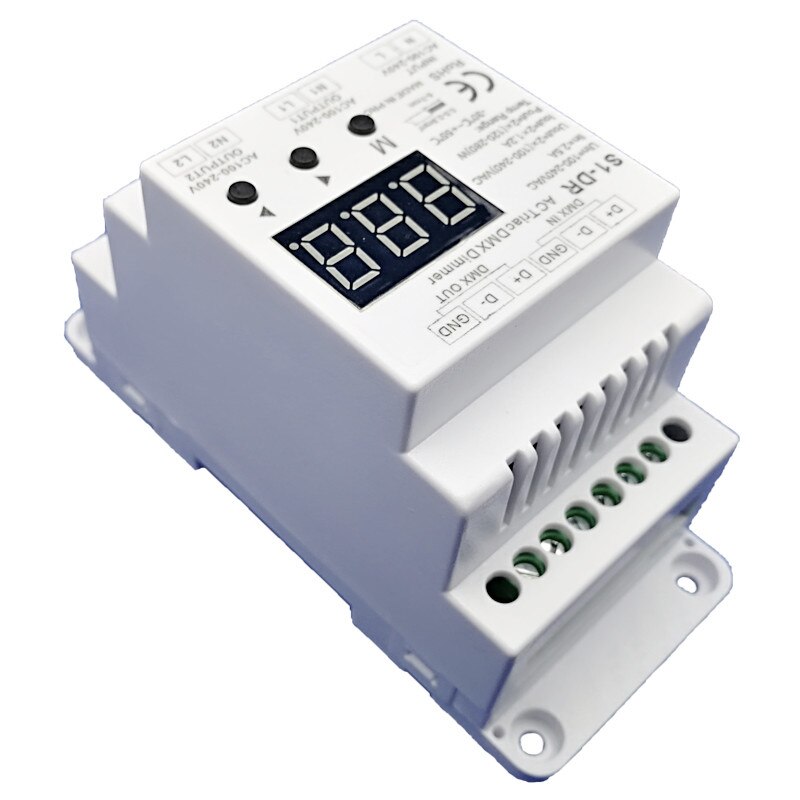 DMX512 AC Triac Dimmer S1-DR;Input 100-240VAC; Out... – Grandado