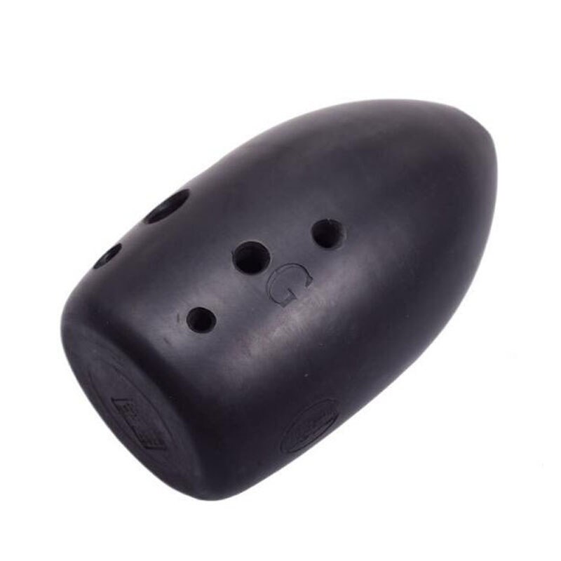 8 Hole Chinese Ancient Xun Flute Black Pottery Dua... – Grandado