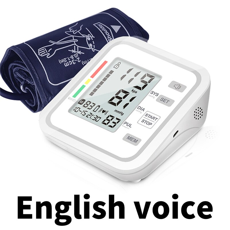 Digital Blood Pressure Monitor Cuff Automatic Sphy... – Grandado