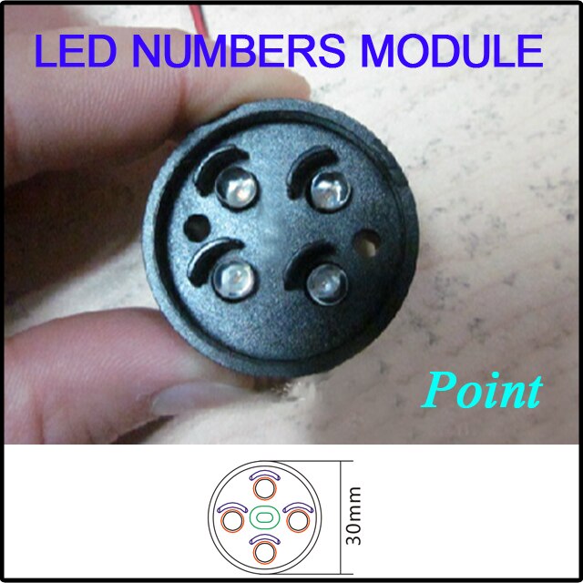 Point Red Color Digita Numbers Module,led Gas Pric... – Grandado