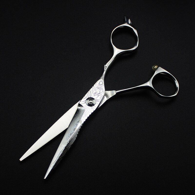 Damascus steel 6 '' hair salon scissors makeup cut... – Grandado