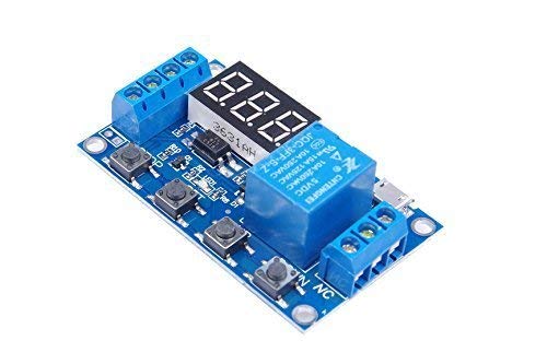 1-way relay module DC 6-30V Delay power on/off Tri... – Grandado