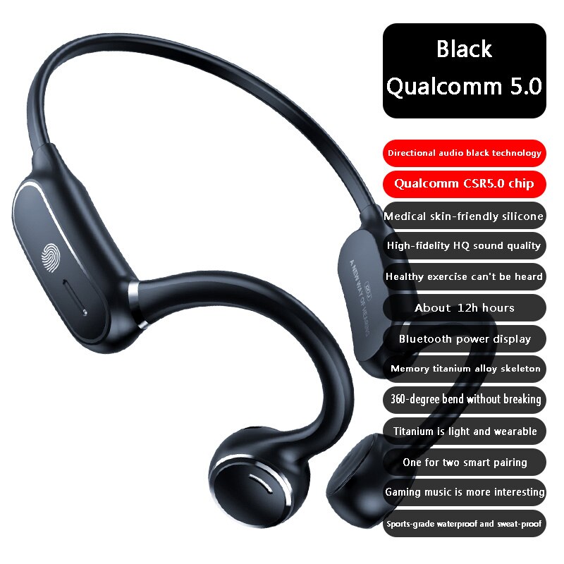 Ddj Bluetooth Draadloze Hoofdtelefoon Beengeleidin... – Vicedeal