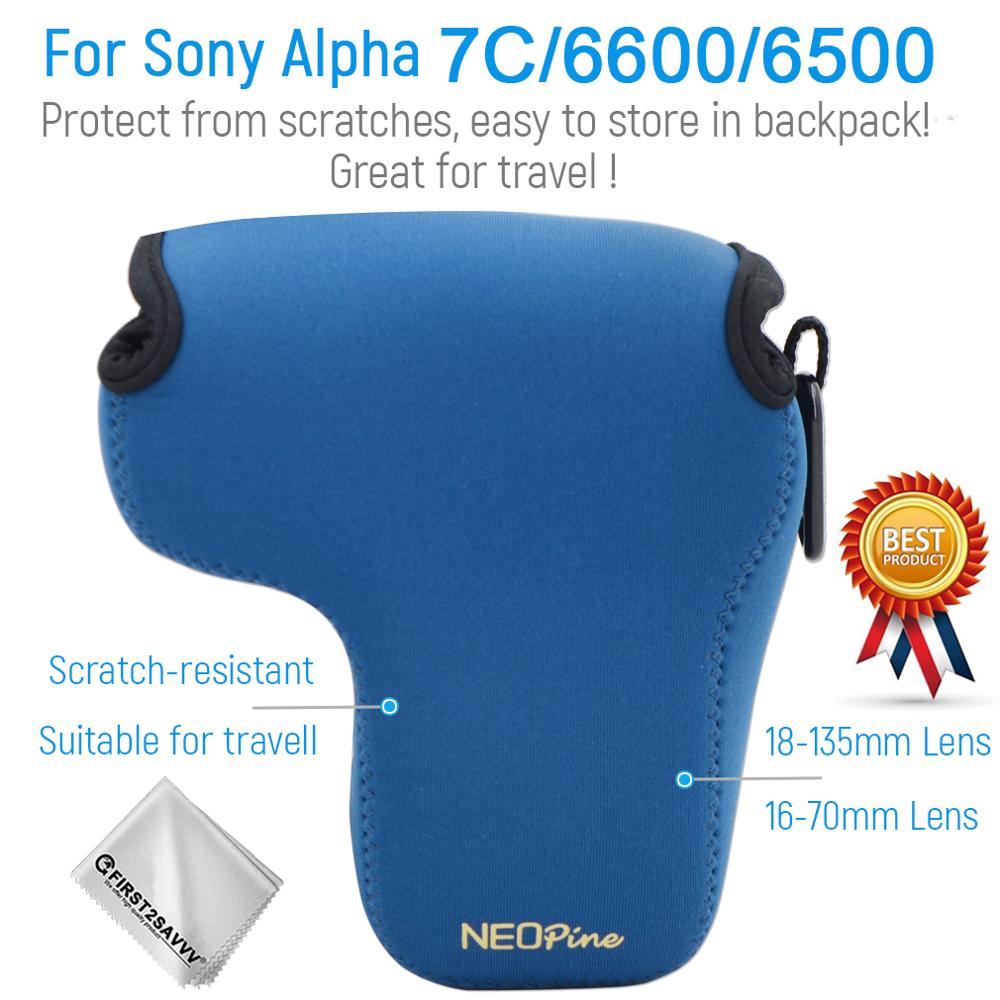 Neopreen Camera Bag Case Voor Sony Alpha 7C A7C Il... – Vicedeal