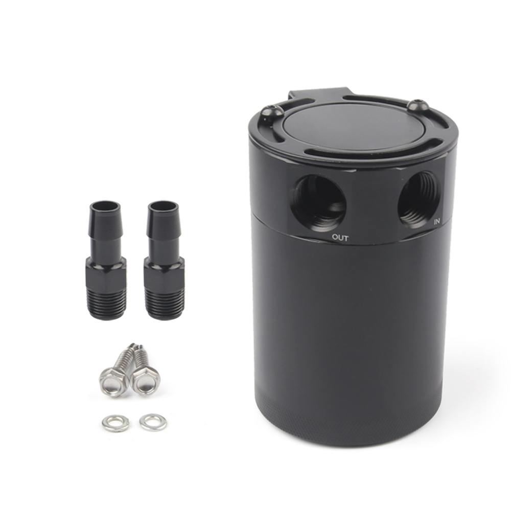 Universal Compact Baffled 2-Port Aluminum Oil Catc... – Vicedeal