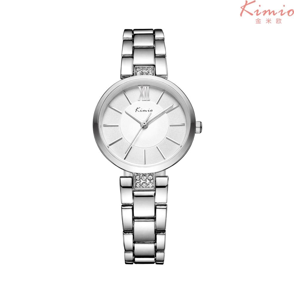 KIMIO Full Steel Women's Watches Luxury Rhines... – Grandado