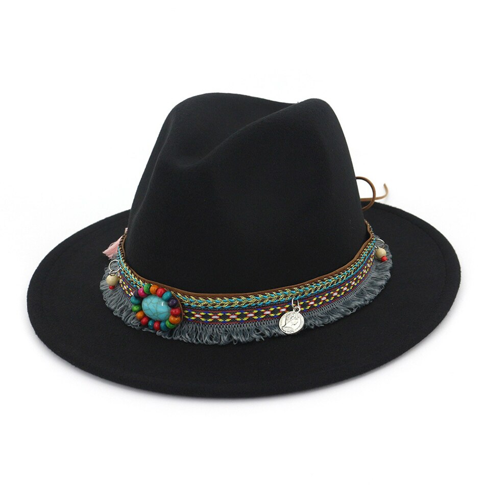 HOAREE Grau Fedora Hut Damen Vintage Filz Hut Frau... – Vicedeal