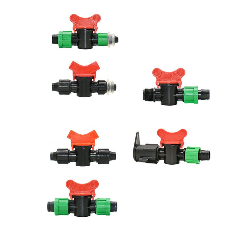 16mm Irrigation Drip Tape Connector Valve Garden T... – Vicedeal