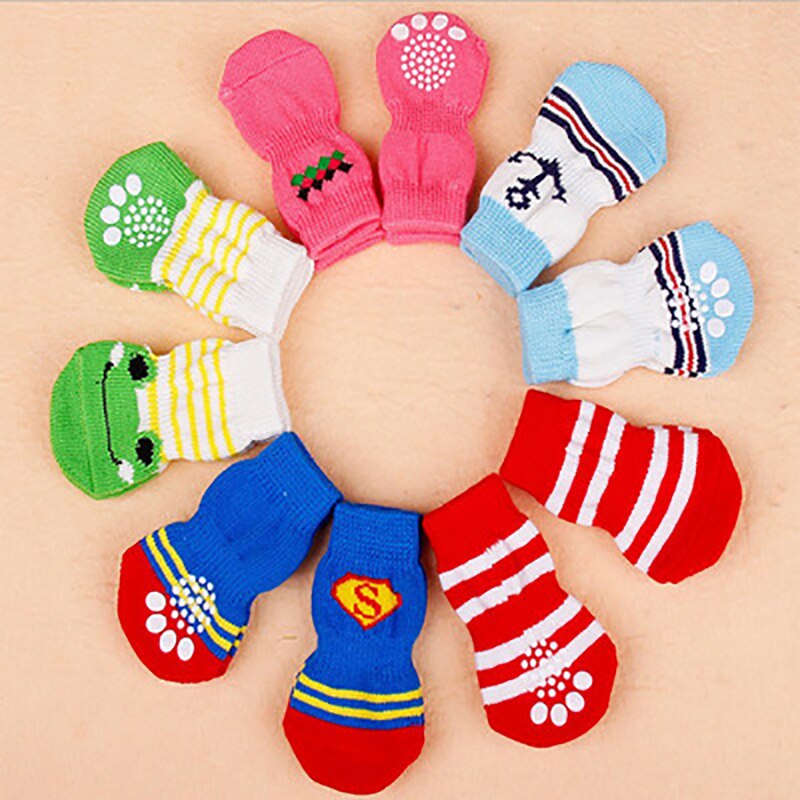 Spring pet supplies pet socks four-pack soft non-s... – Vicedeal