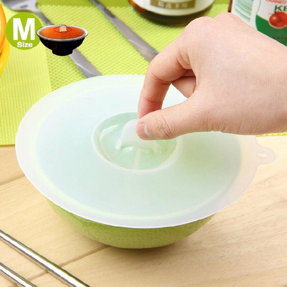 3 Size Silicone Lids Reusable Seal Premium Stretch... – Grandado