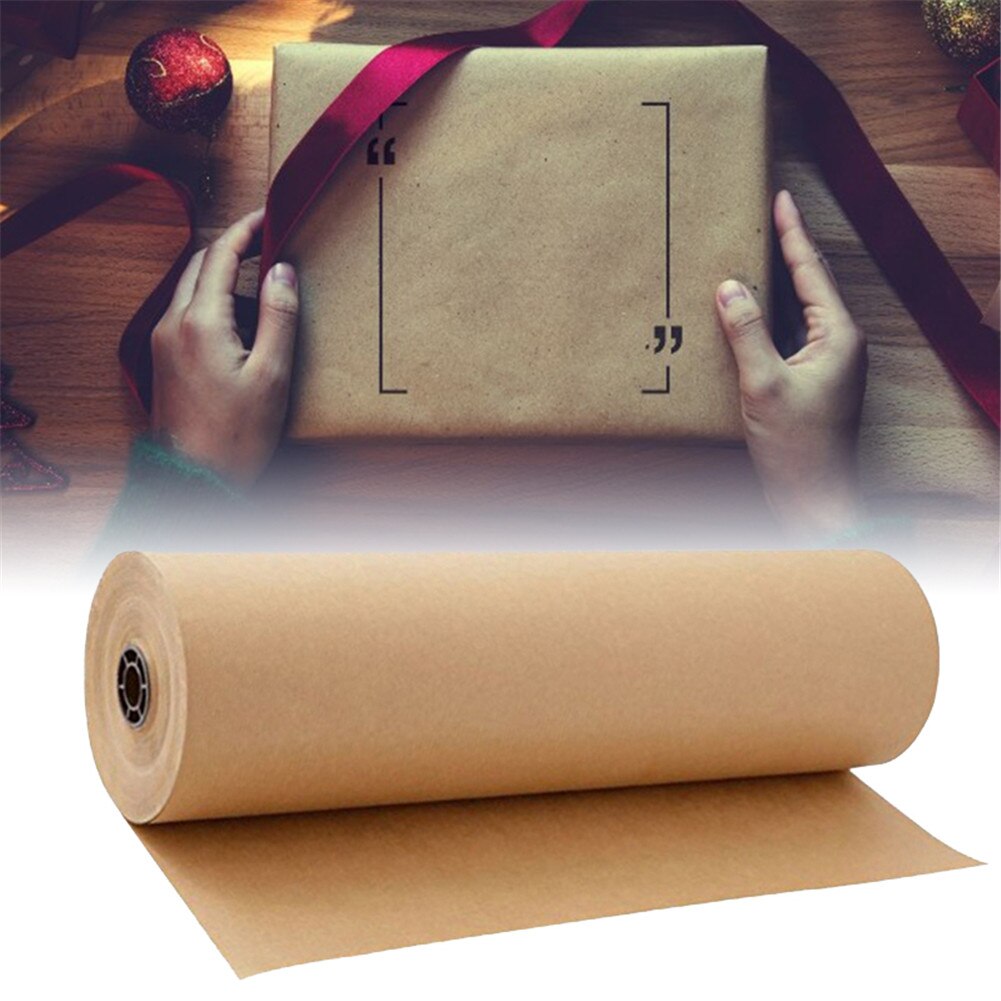 30M Bruin Kraftpapier Roll 30Cm Breed Voor Bruilof... – Vicedeal