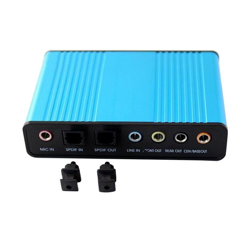 Chielecnal USB Sound Card 6 Channel 5.1 Optical Ex... – Grandado
