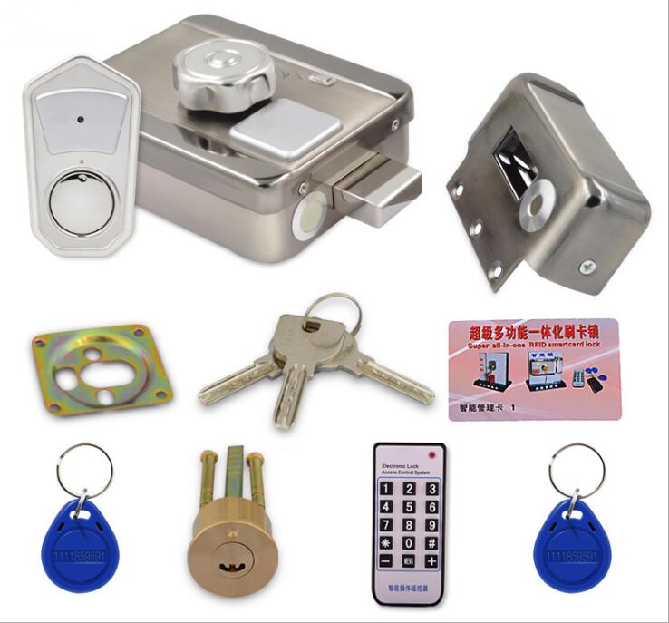 12VDC Gate door Electric Lock RFID integrated mute... – Grandado