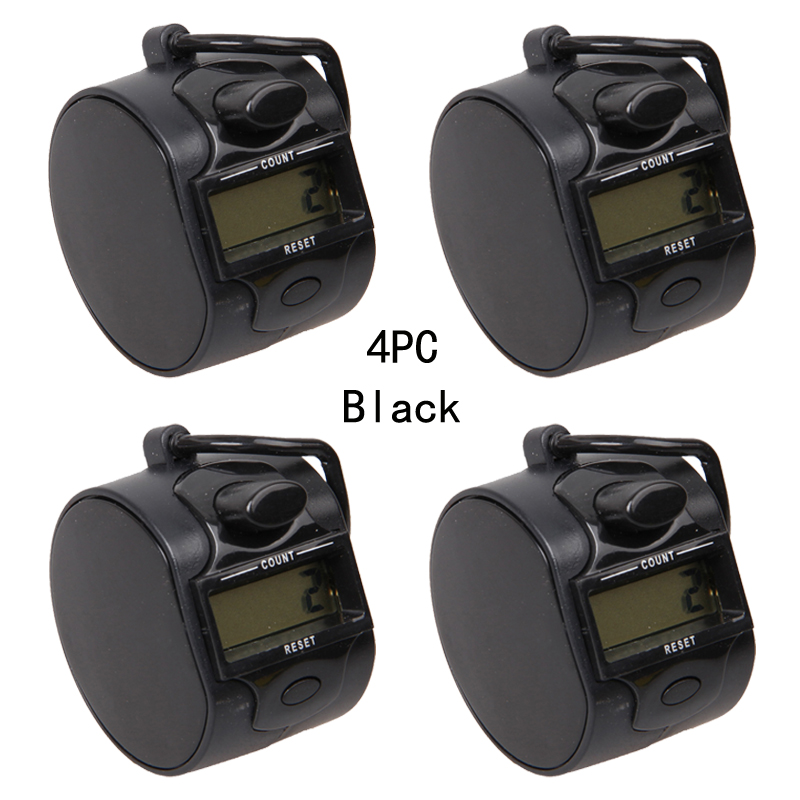 4 PC Tally Counter Hand Held Knit Row Clickers 5 D... – Grandado