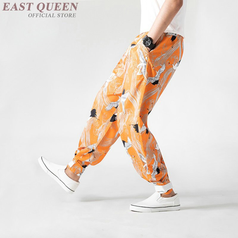 Harajuku Kimono Pants Streetwear Japanese Trousers... – Grandado