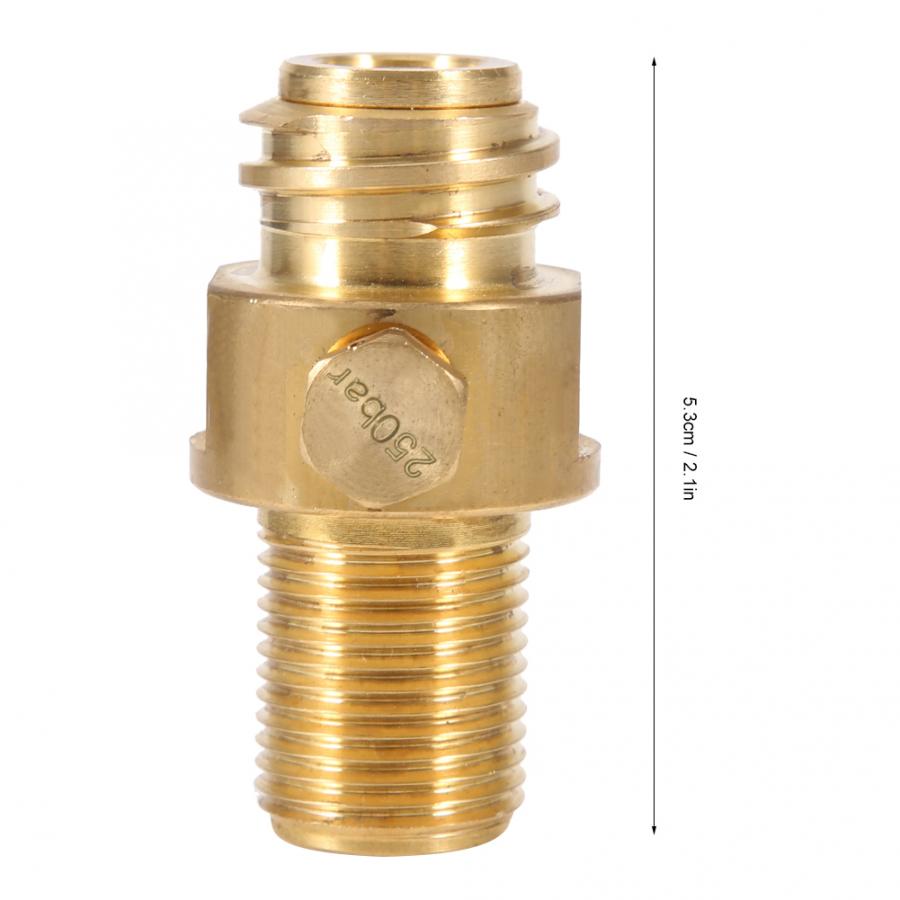 Messing Adapter M18x1.5 TR21x4 Soda Messing Draad ... – Grandado