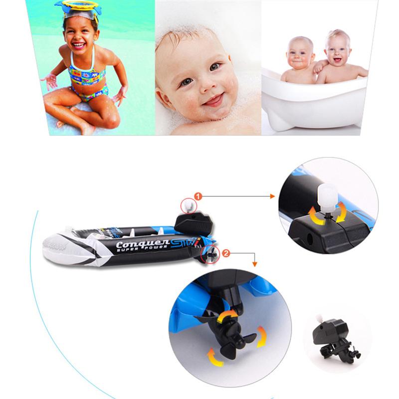 3pcs Mini Inflatable Paddle Boat Baby Bathing Cloc... – Grandado